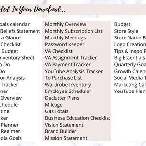 Reseller Small Business Planner | Small Business Organizer| Business ...