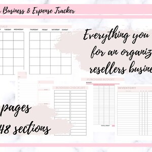 Reseller Small Business Planner | Small Business Organizer| Business ...