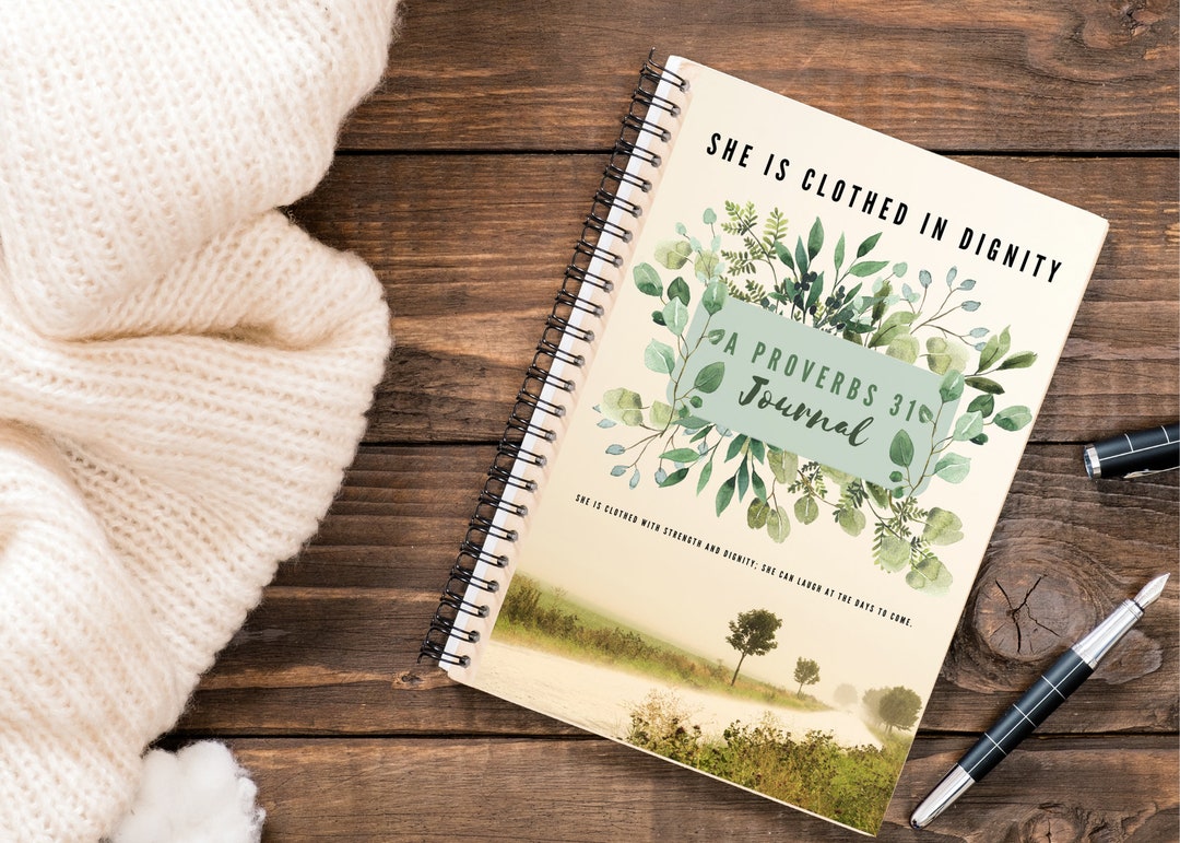 31 Day Journal | Proverbs 31 Woman Journal | Christian Journal ...