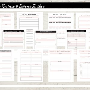 Reseller Small Business Planner | Small Business Organizer| Business ...
