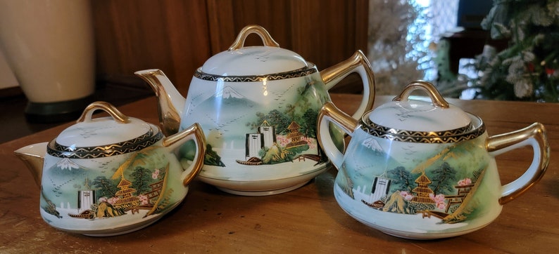 Soko China Eggshell Porcelain Tea Set 21 Pieces - Etsy