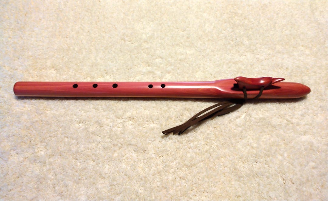 Key of G - Tennessee Red Native American Flute. Songbird Totem - Etsy