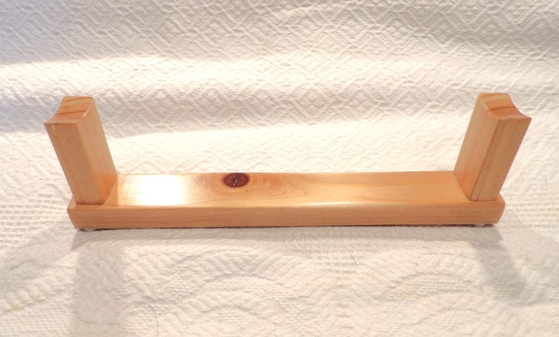Flute Rest (stand), 9 5/8" Long, Western Cedar, With a Clear Lacquer ...