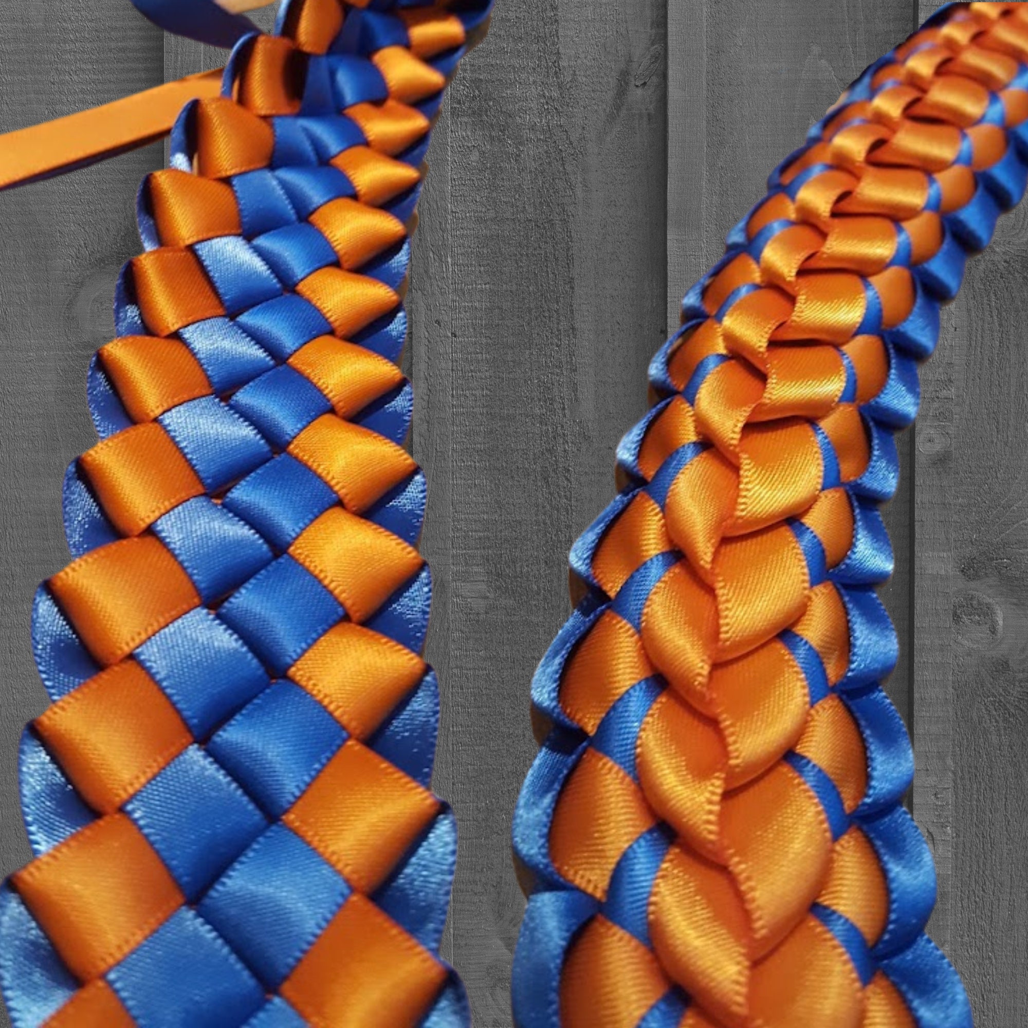 Double Braid Satin Graduation Lei Original Style - Etsy