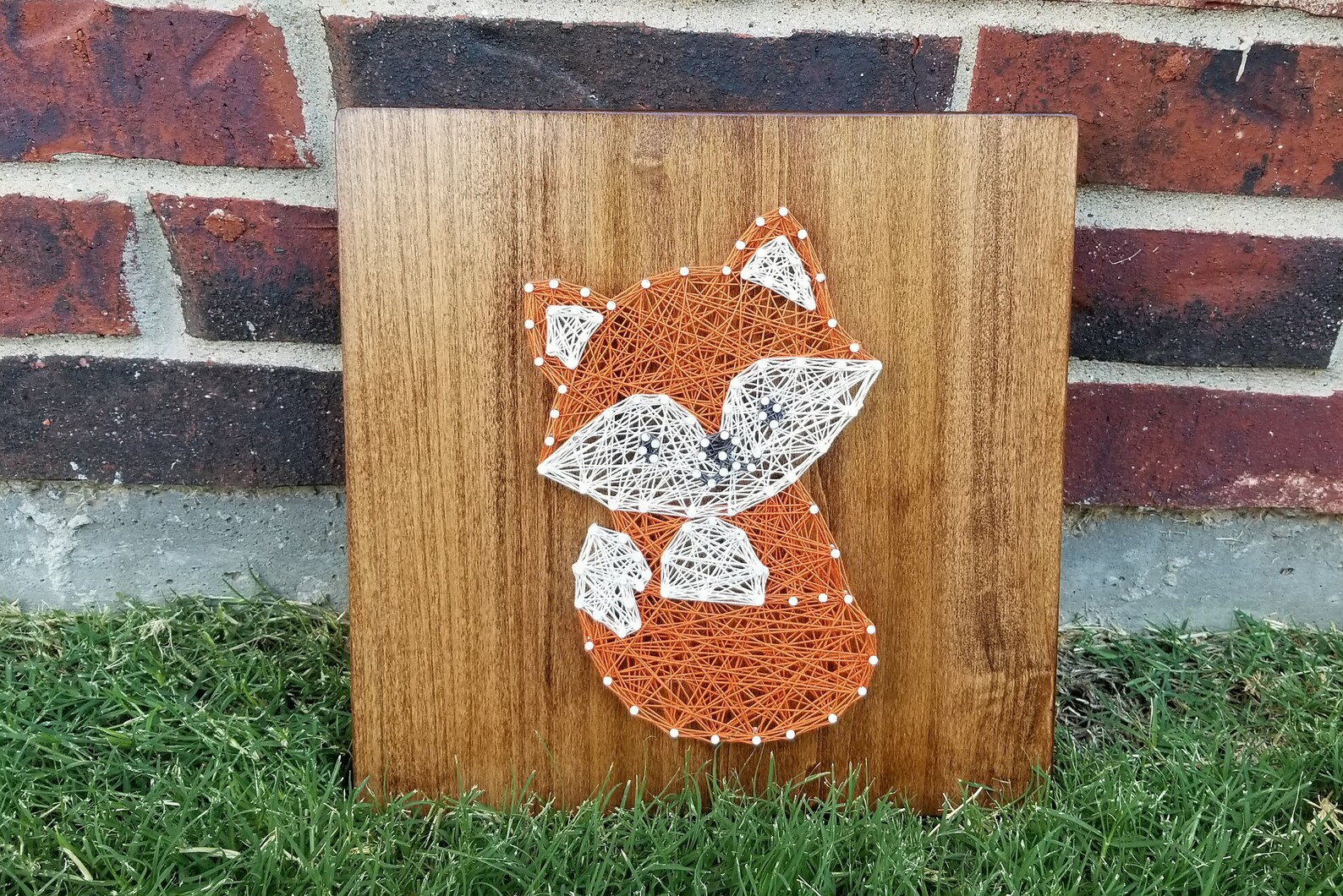 Fox String Art / Fox Wall Art / Nursery Wall Art / Kids Wall Art / Home ...