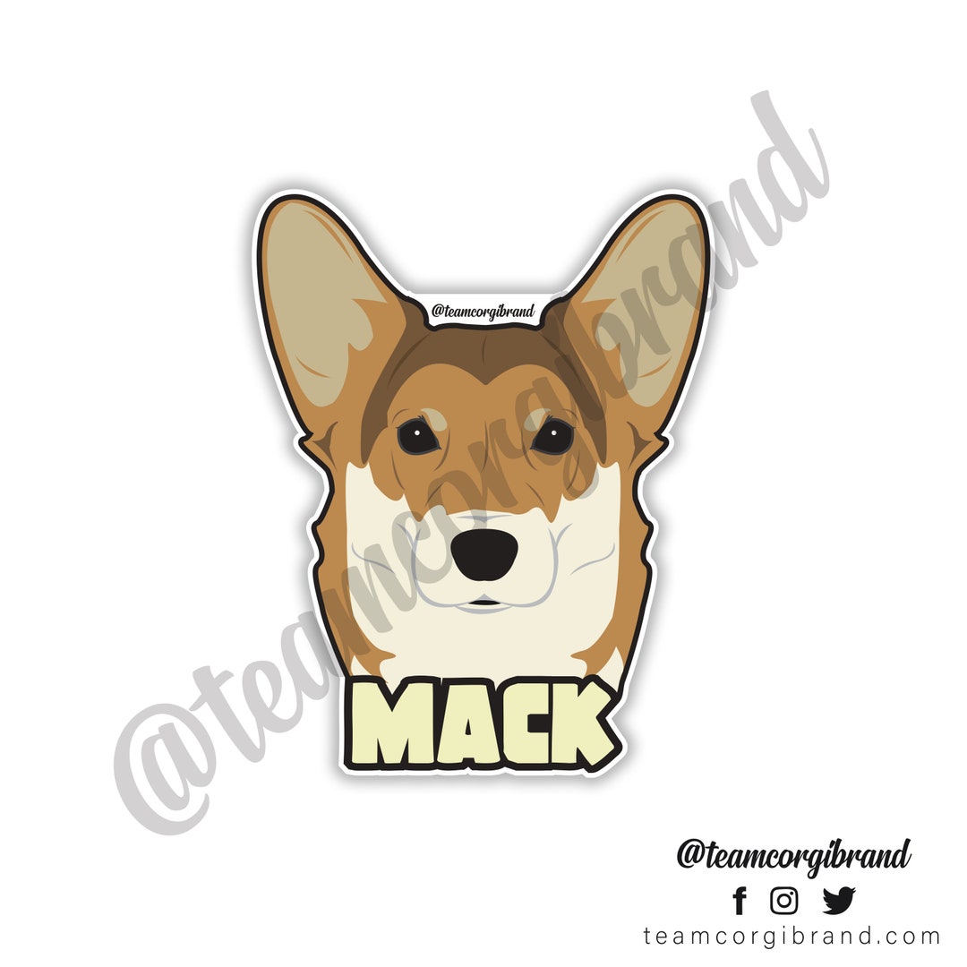 Commemorative Mack Sticker - Etsy