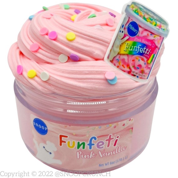 Funfetti Frosting Scented Butter Slime - Etsy