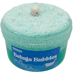 Beluga Bubbles Scented Clear Coated Micro-floam Slime Snoop Crunch - Etsy