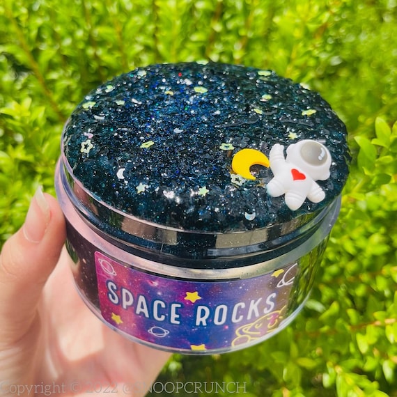 Space Rocks Scented Crunchy Bingsu Slime - Etsy