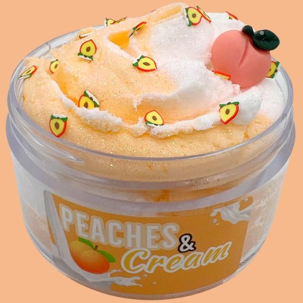 Peach Baby Slime - Etsy