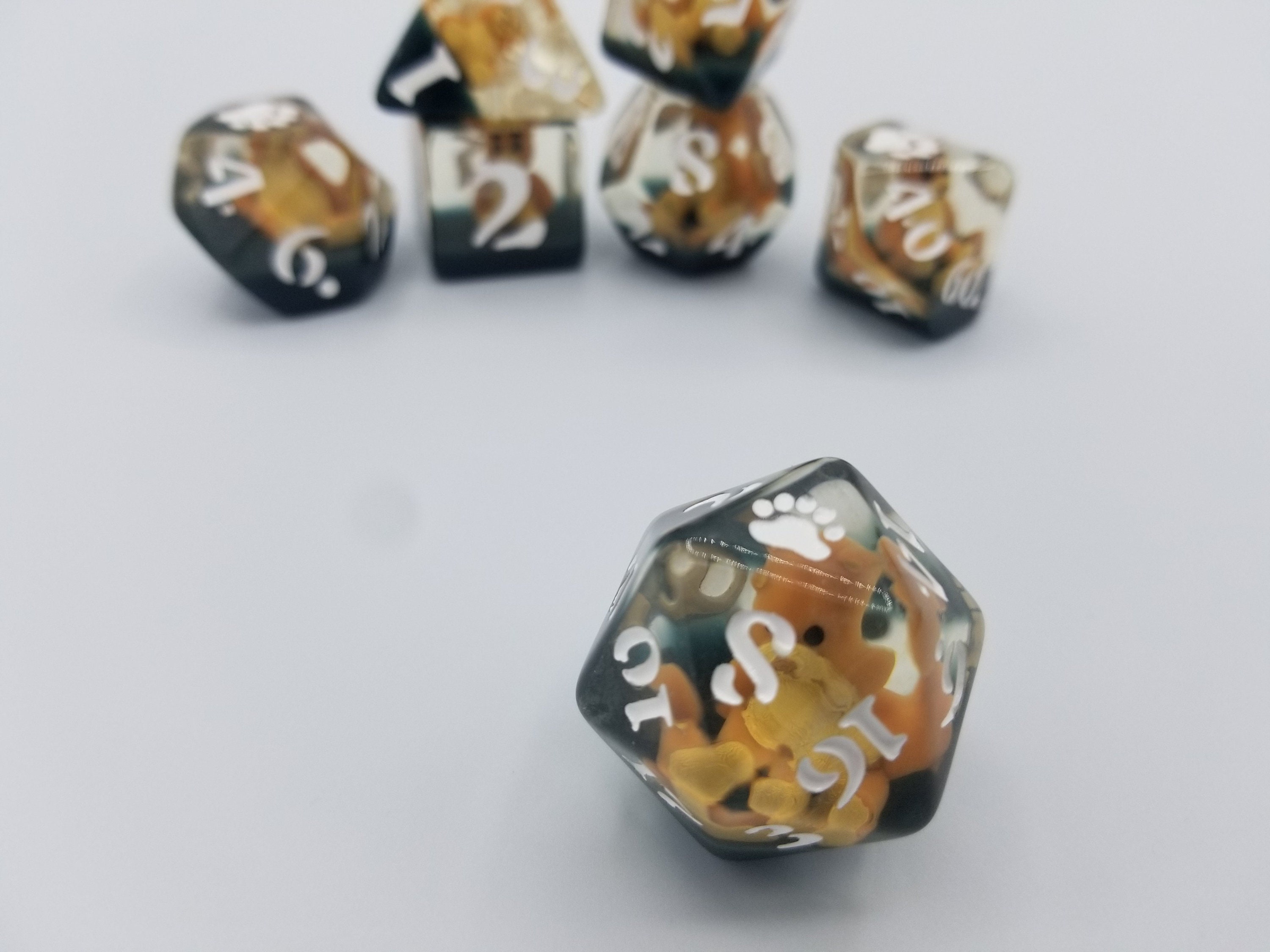 Navy Blue Bear Bear Dice - Etsy