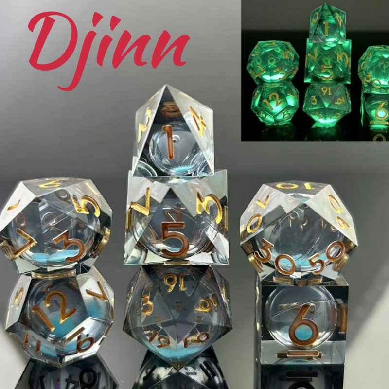Glowing Dice - Etsy