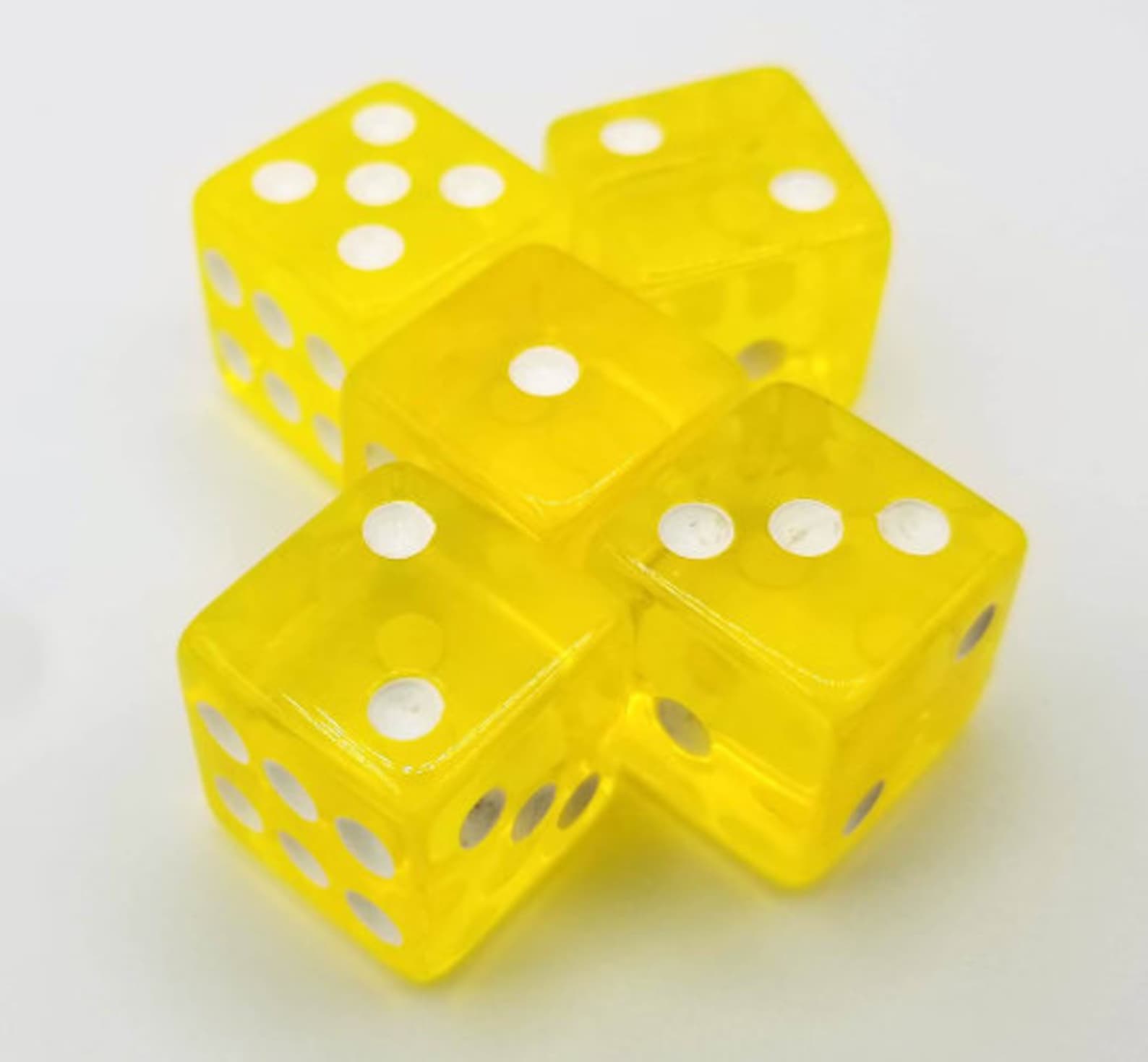 16mm Dice W/ Pips Acrylic Dice B-grade pick Color of Dice - Etsy