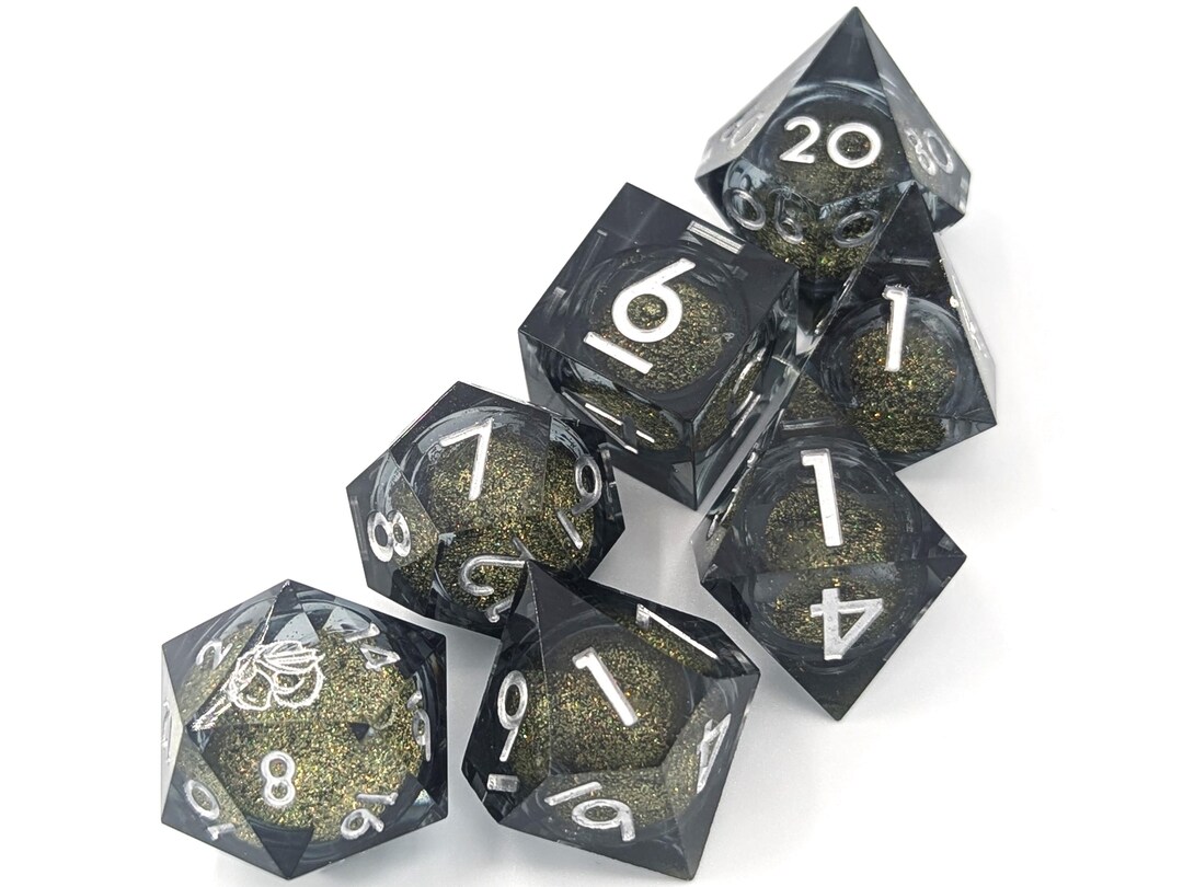 Totem Liquid Core Dice Set - Etsy