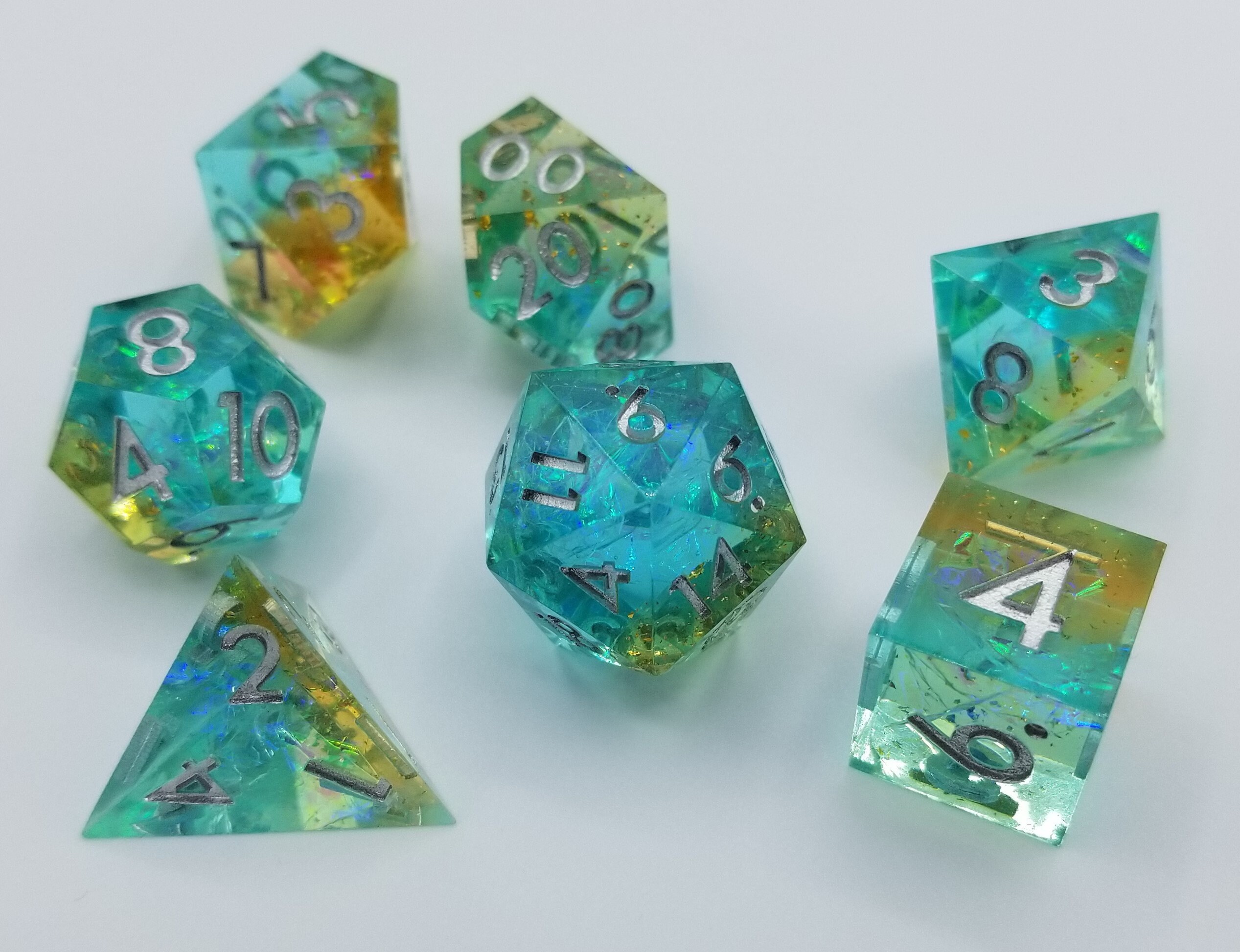 Transmutation Sharp Edge Dice Set - Etsy