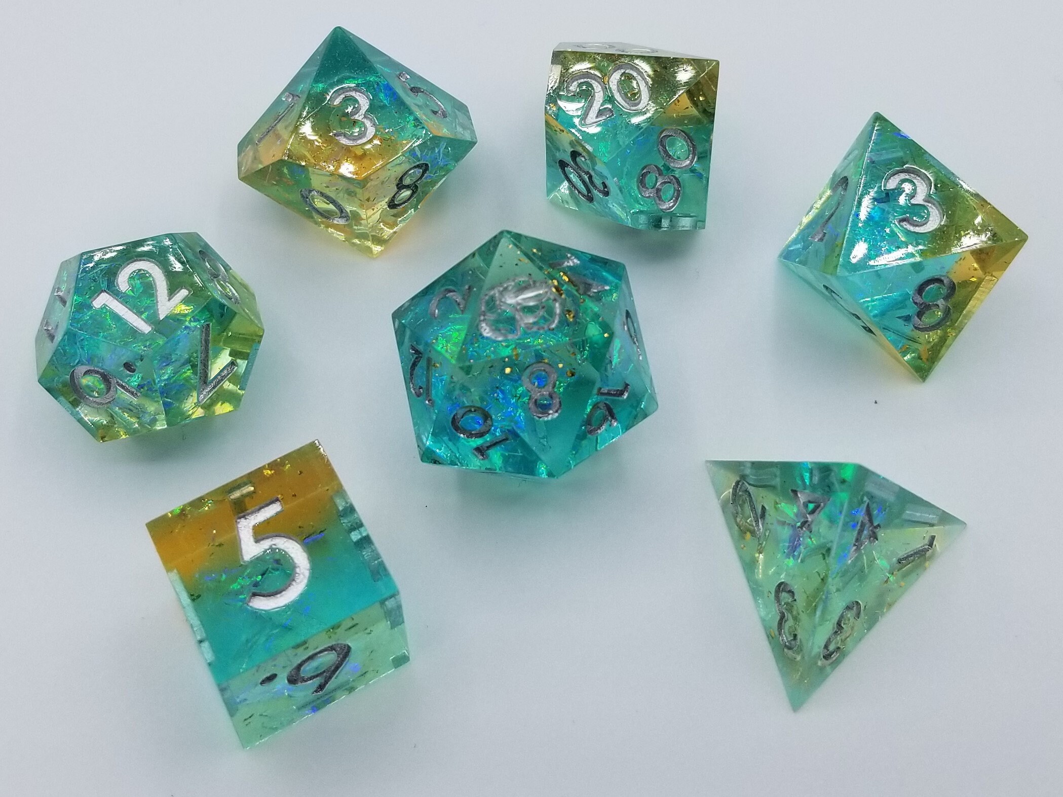 Transmutation Sharp Edge Dice Set - Etsy