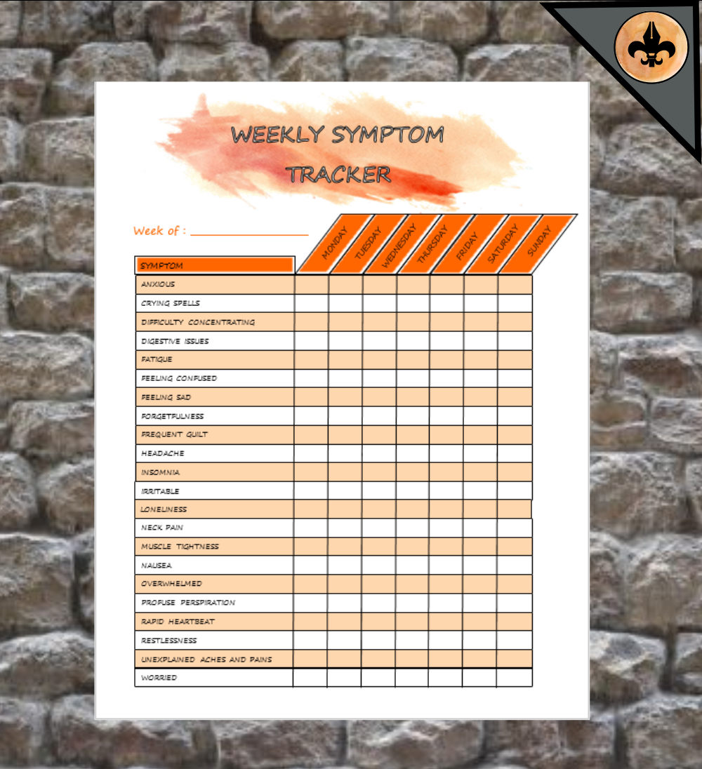 Wellness Journal Planner Printable Daily Weekly Monthly - Etsy