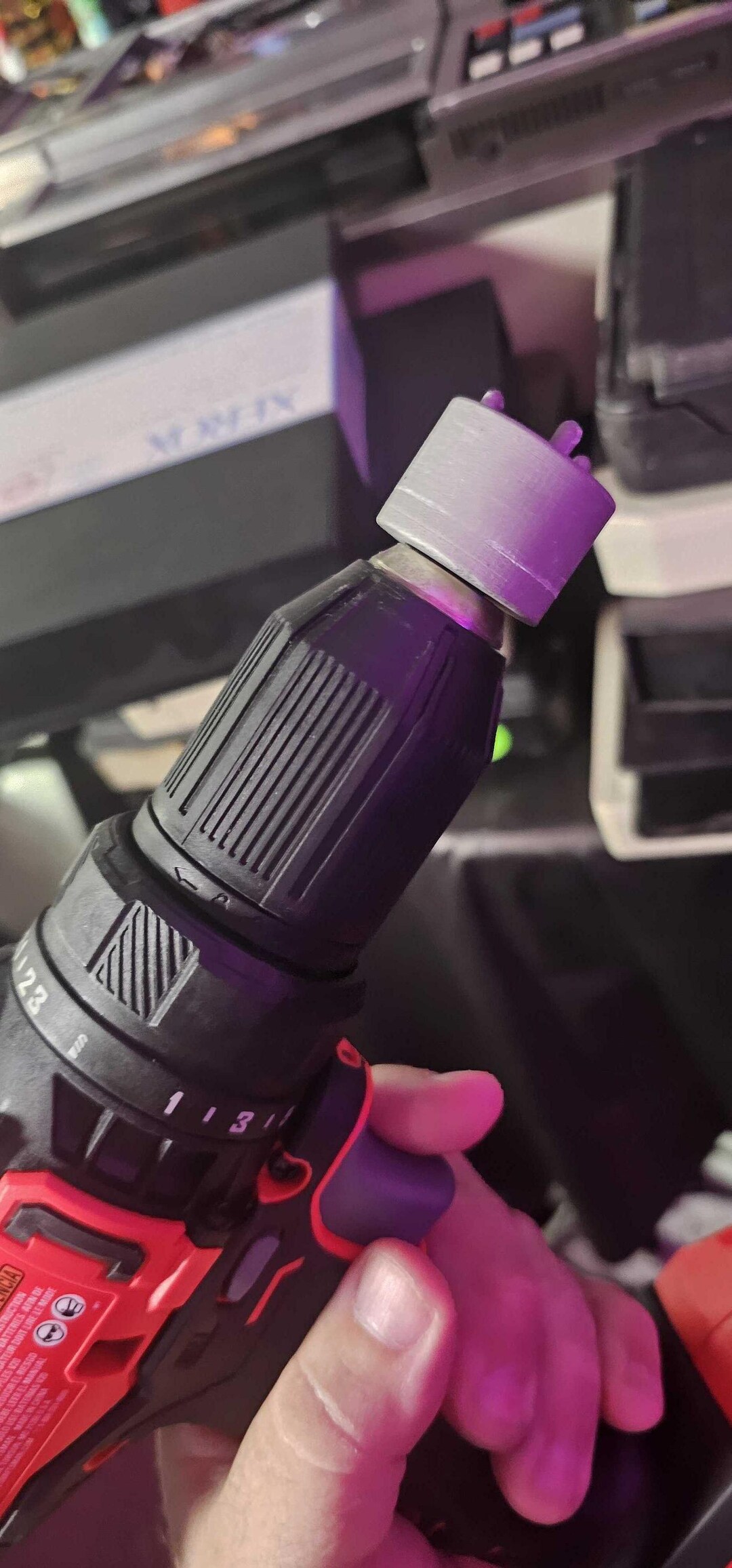 U-matic Drill Adapter - METAL - Rewind and Fast-forward Stubborn Tapes ...