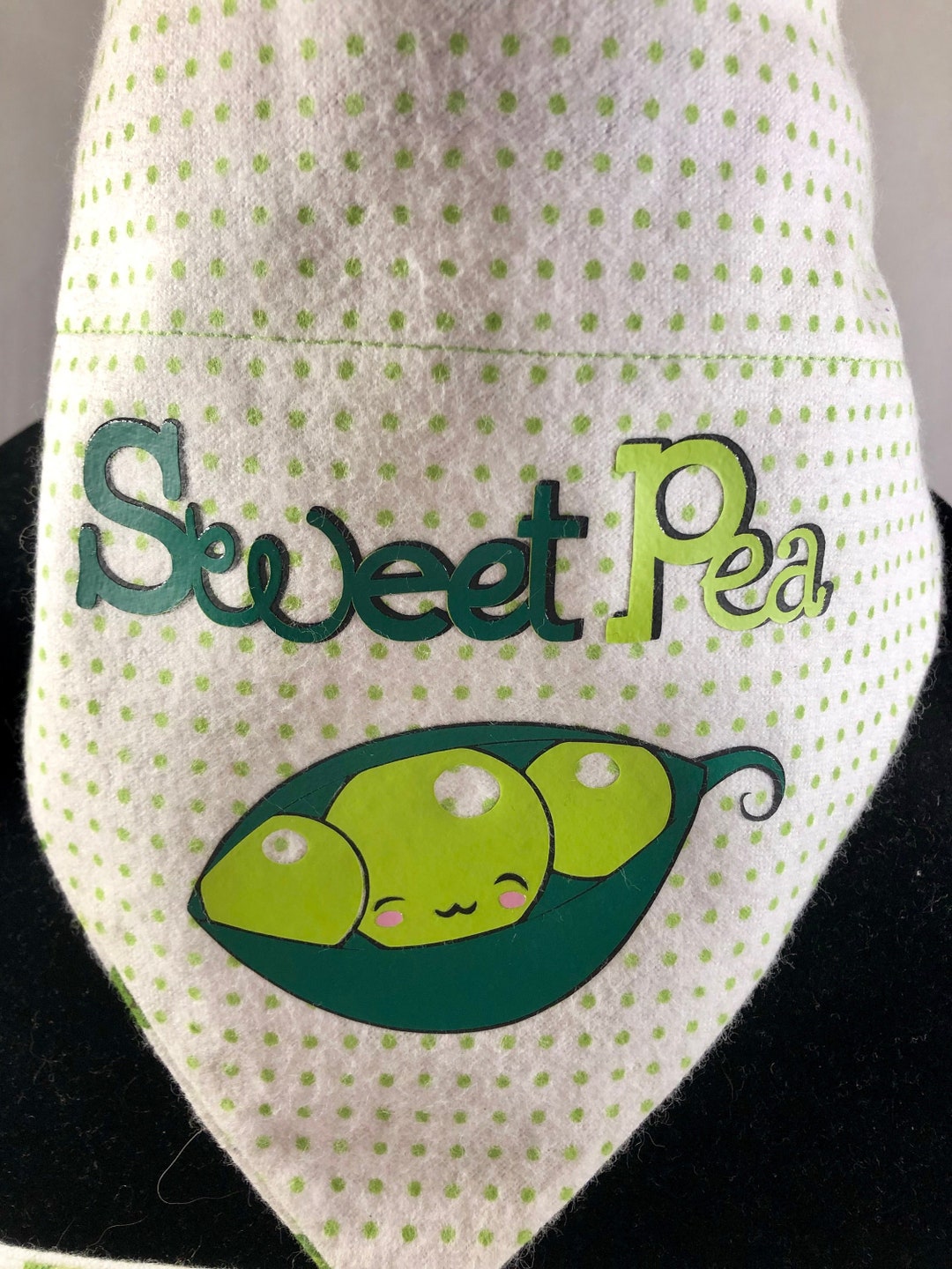 Sweet Pea Pet Bandana: Reversible Slide-on Collar - Etsy