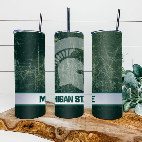 Msu Tumbler - Etsy