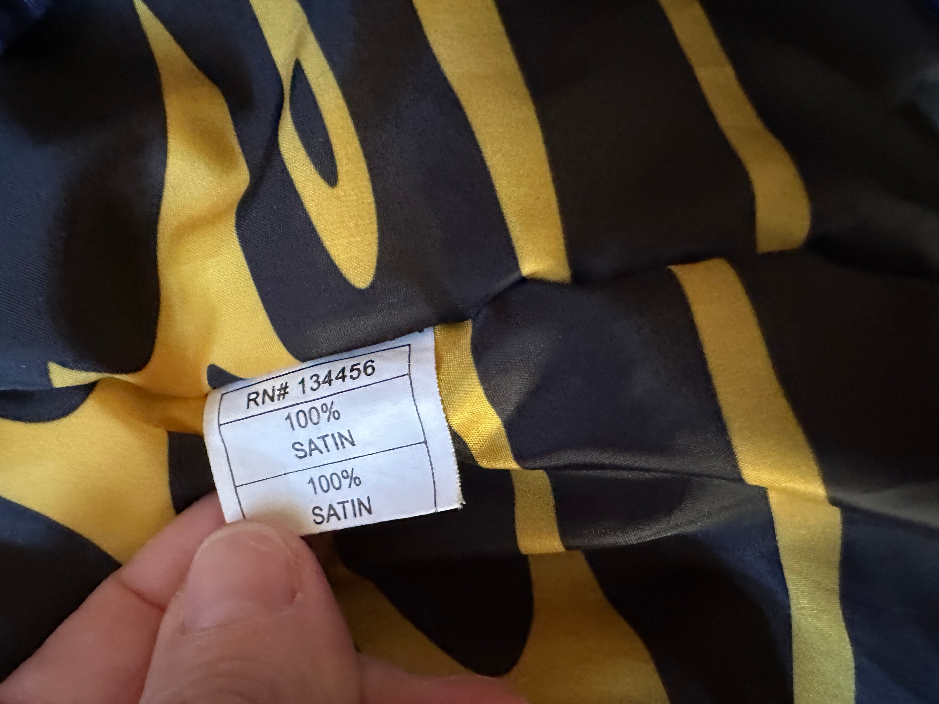 Bad Boy Biggie Smalls 90s Hip Hop Satin Jacket by Headgear Classics ...