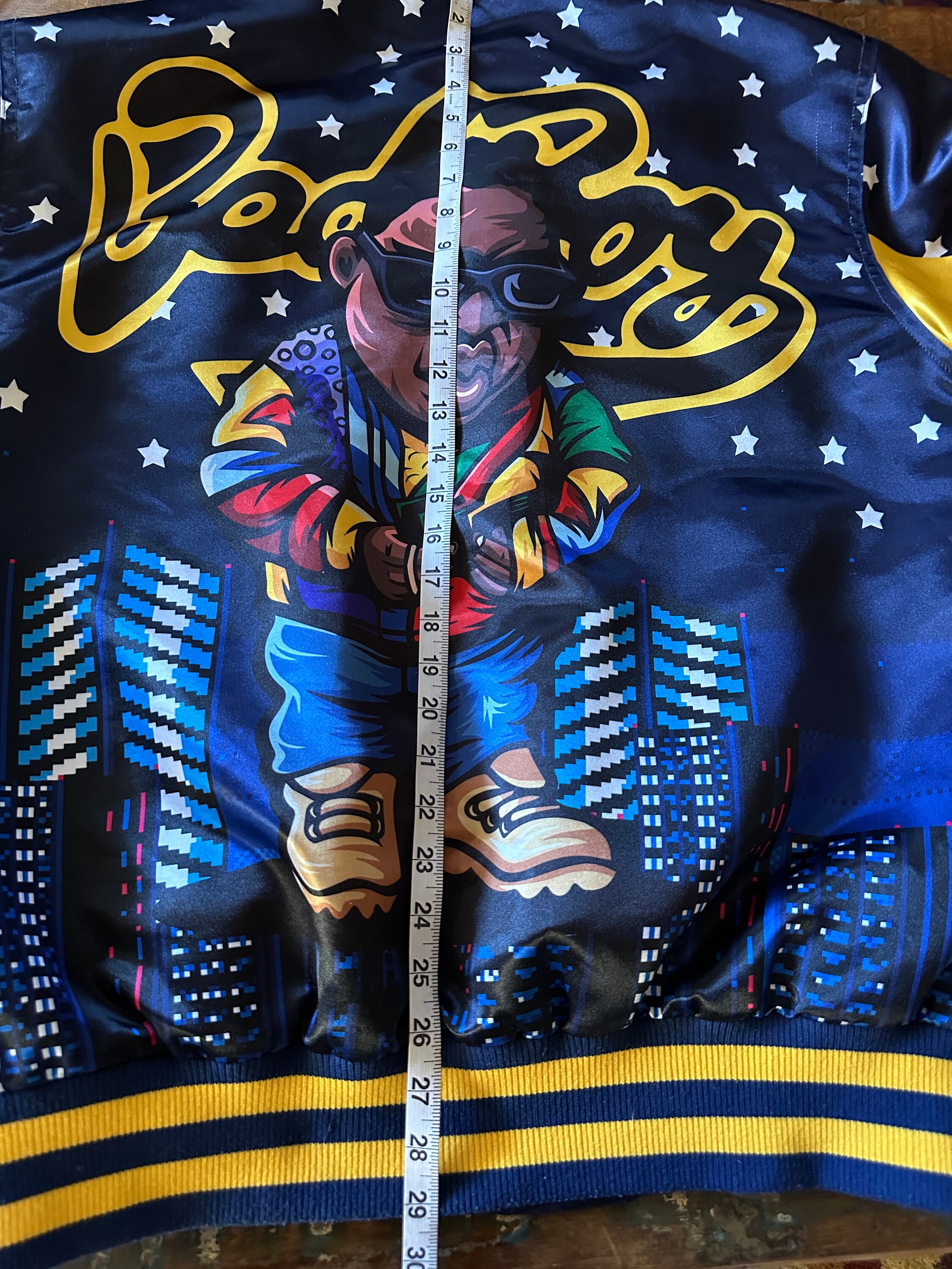 Bad Boy Biggie Smalls 90s Hip Hop Satin Jacket by Headgear Classics ...