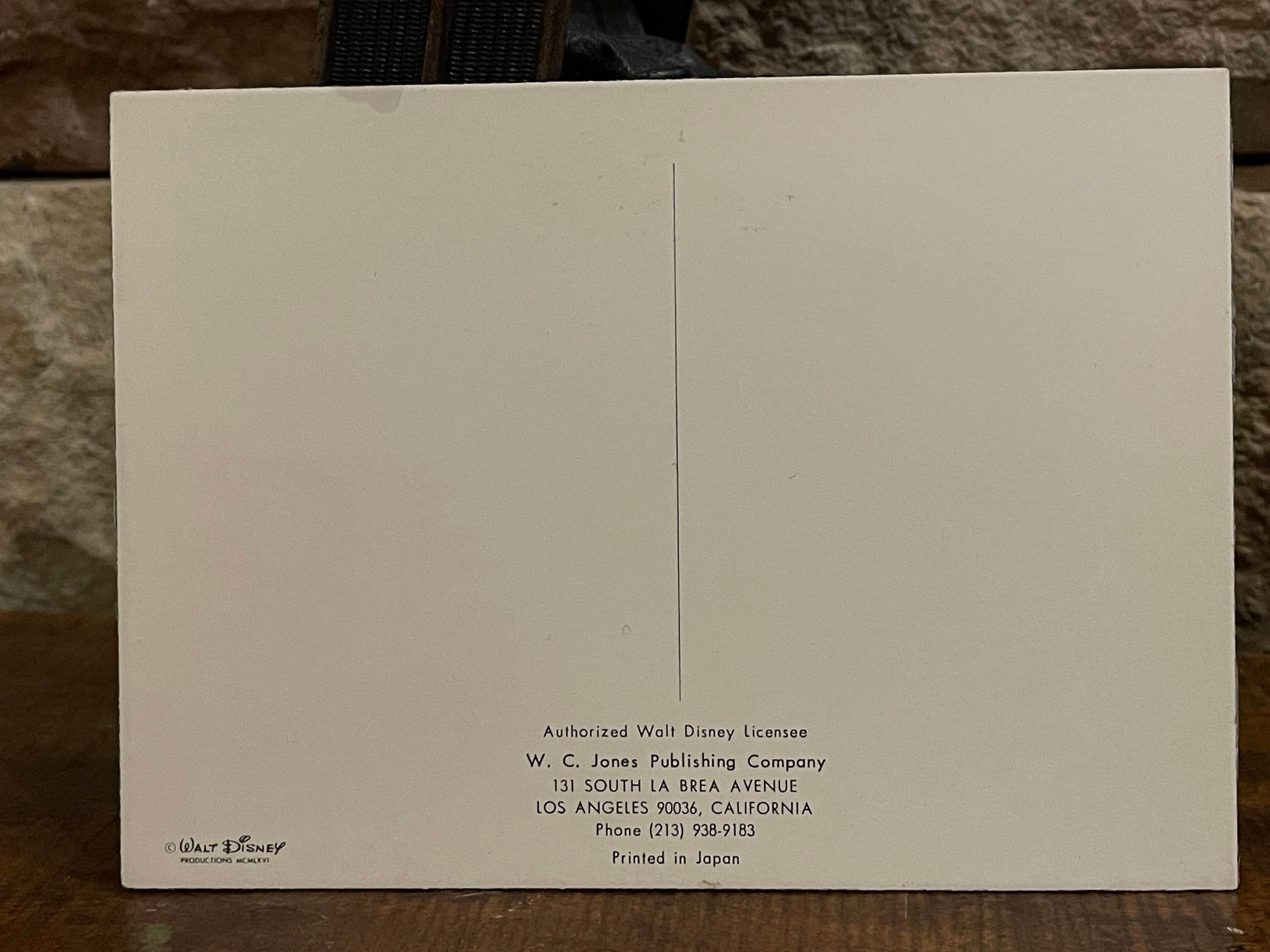 Vintage 1966 Walt Disney Peter Pan 3D Lenticular Postcard Made in Japan Unused New Old Stock - Etsy