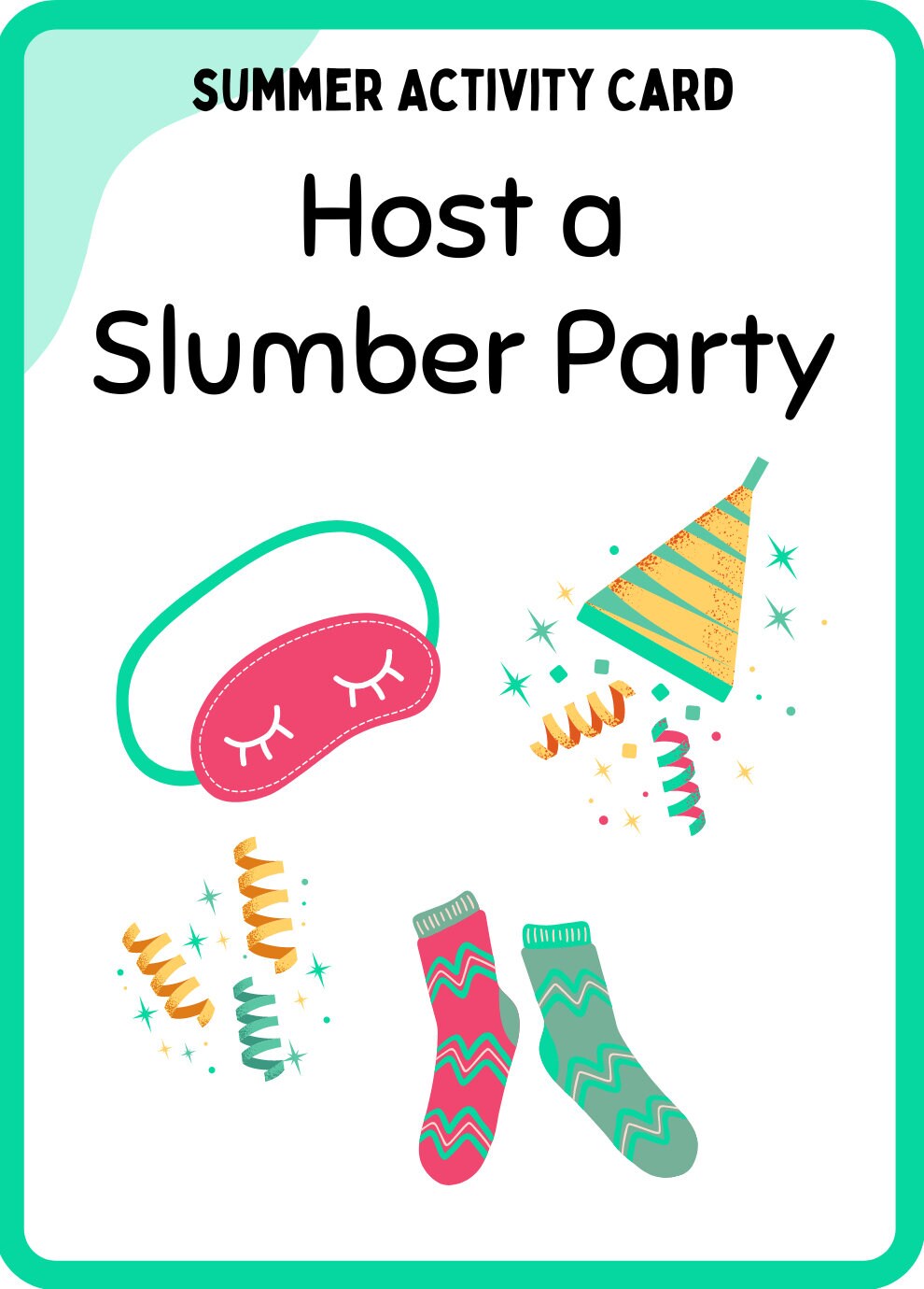 60+ Boredom-busting Summer Activity Cards Printable Activity for ...