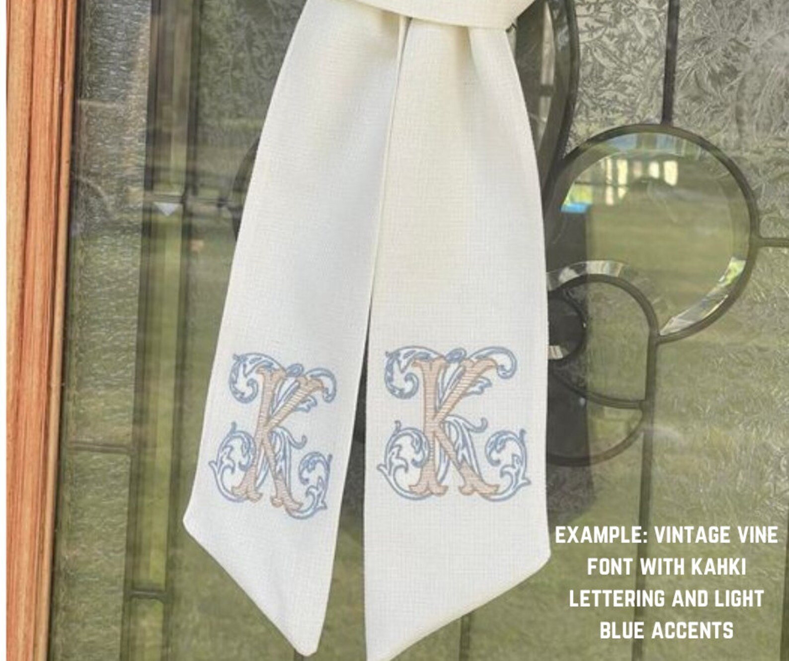 Religious Wreath Sash - Etsy