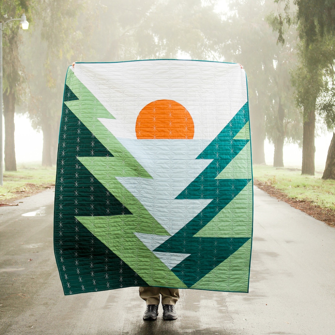 Mammoth Lakes Quilt Pattern - PDF - Etsy