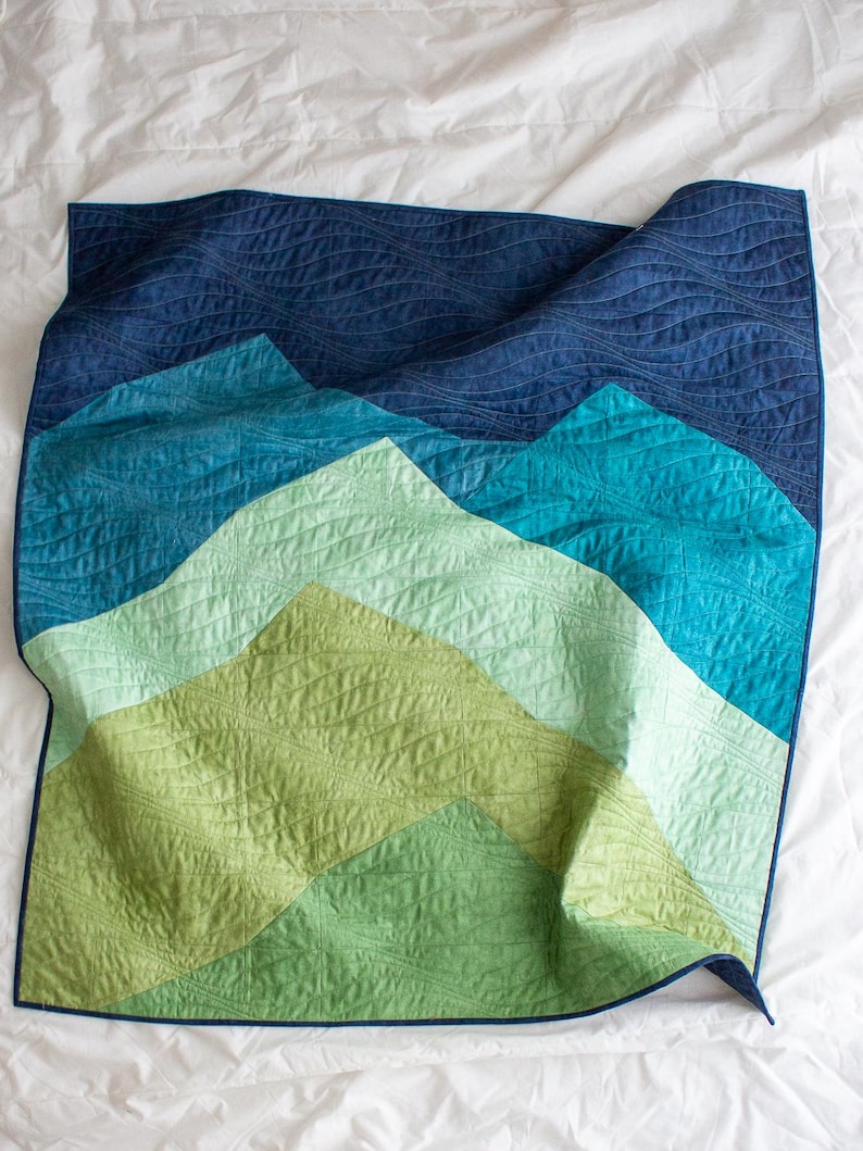 Mountains Quilt Pattern - PDF - Etsy