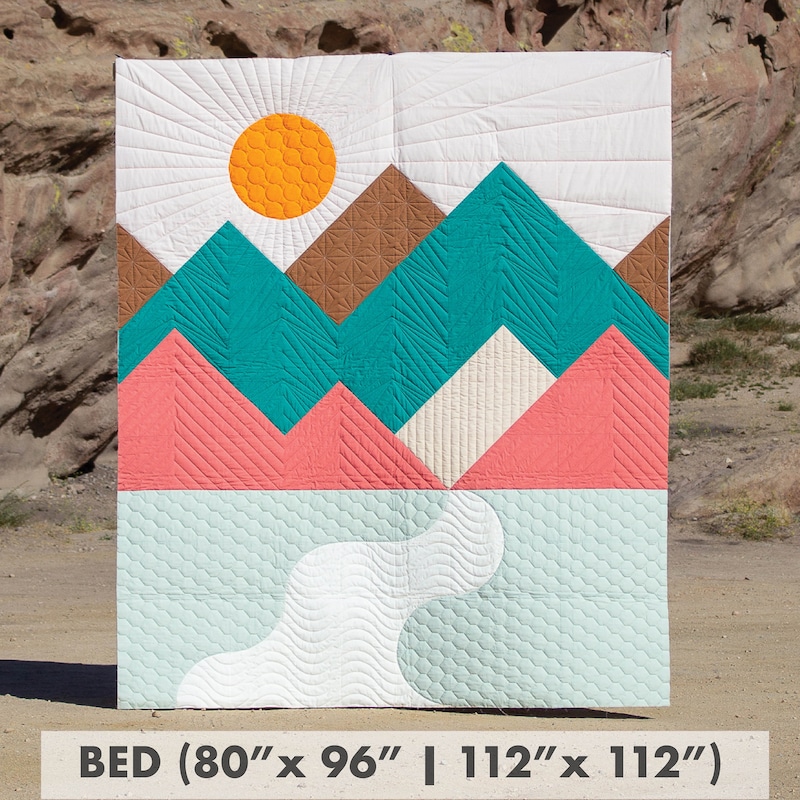 Sunset Quilt Pattern - Etsy