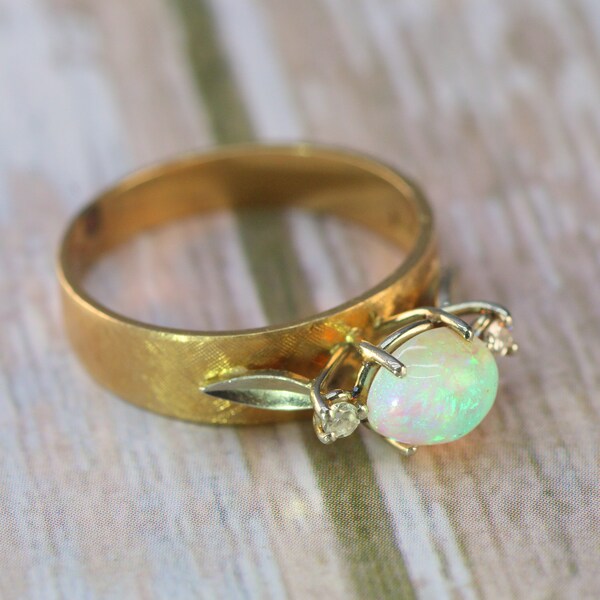 Antique Opal Ring - Etsy