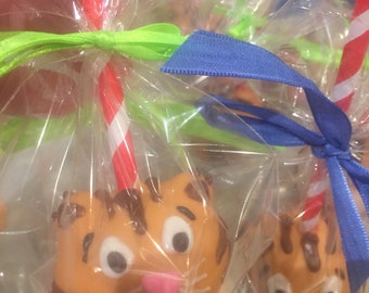 Tiger cake pop | Etsy