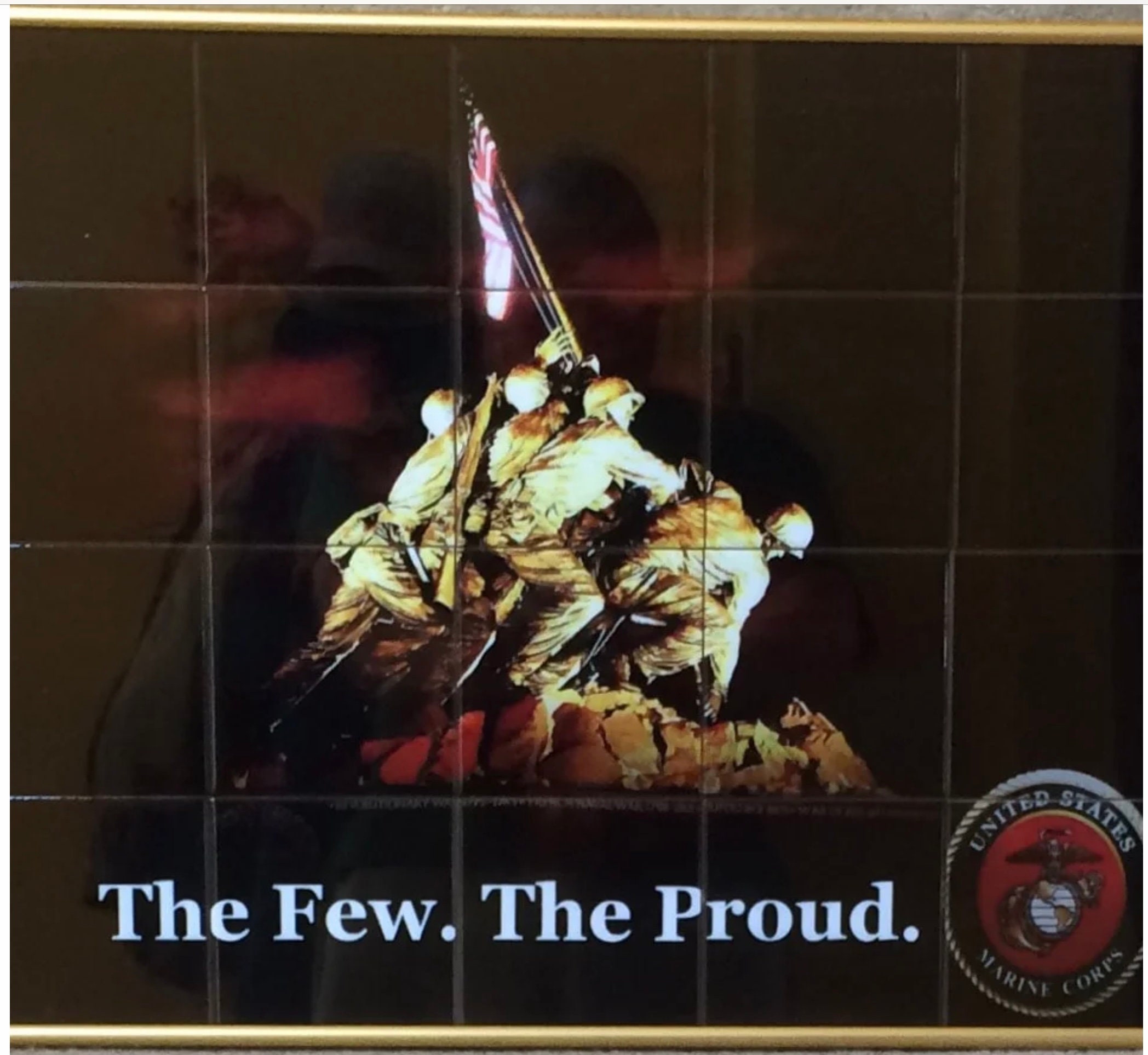 FRAMED U.S. NAVY Ceramic Tile Mural - Etsy