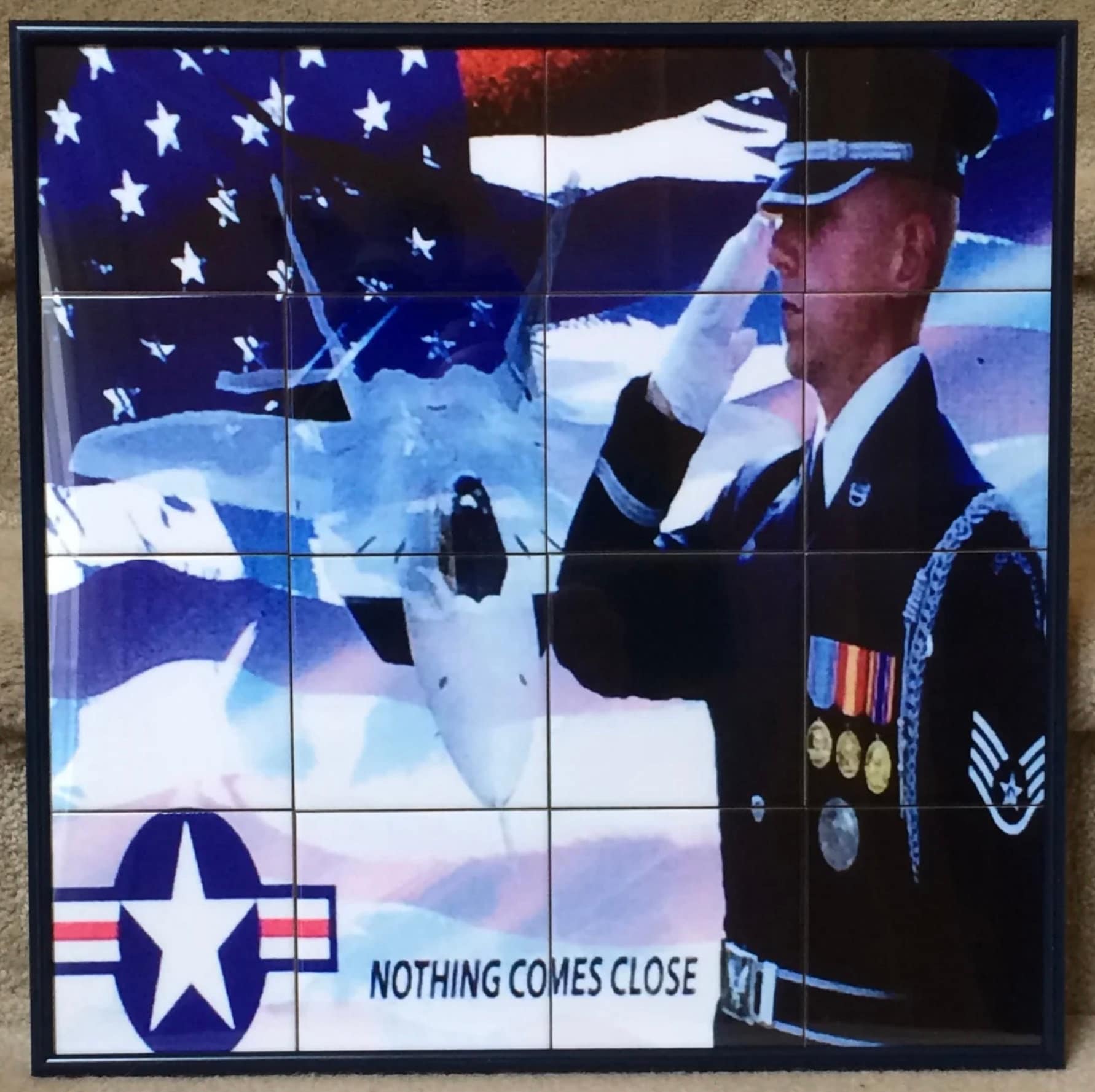 FRAMED U.S. NAVY Ceramic Tile Mural - Etsy