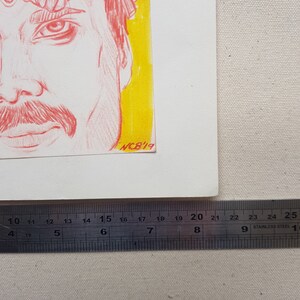 A4 FREDDIE MERCURY - Delilah - Sketch - Original ! - Etsy