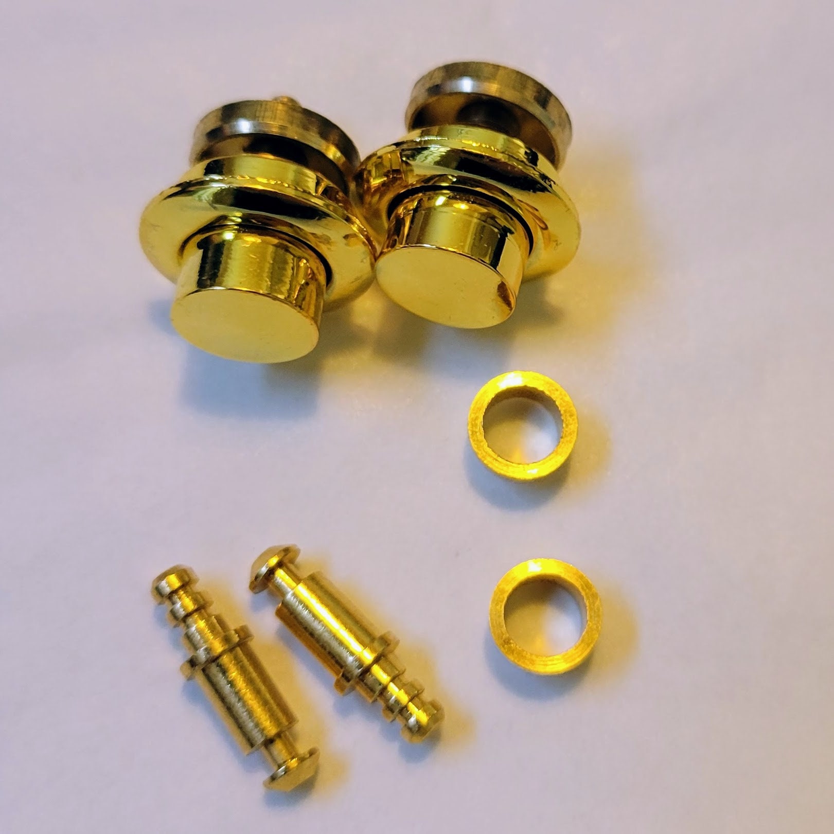 15mm 2x Brass Push Button Lock / Latch - Wooden Box, Humidor, Jewelry ...