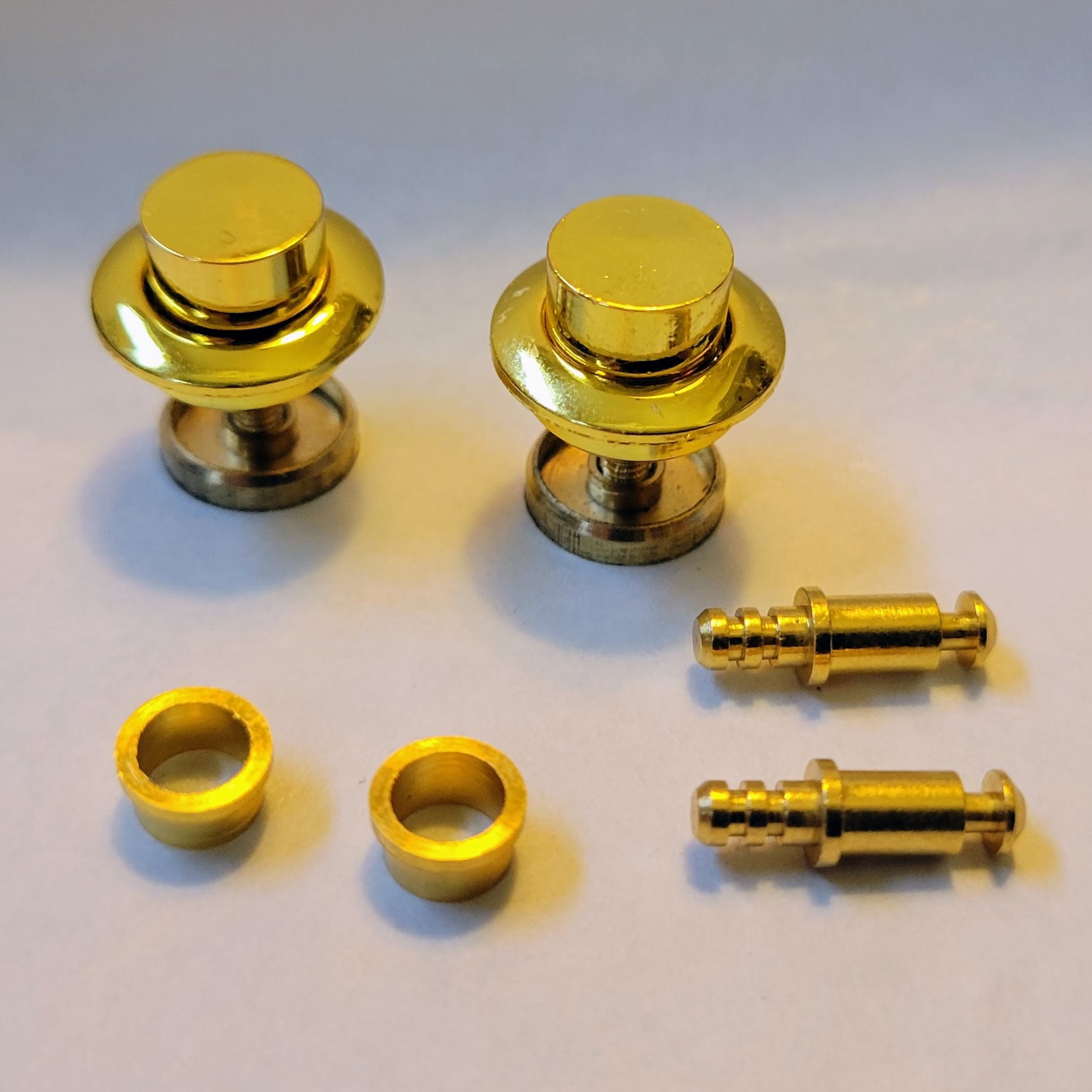 15mm 2x Brass Push Button Lock / Latch - Wooden Box, Humidor, Jewelry ...