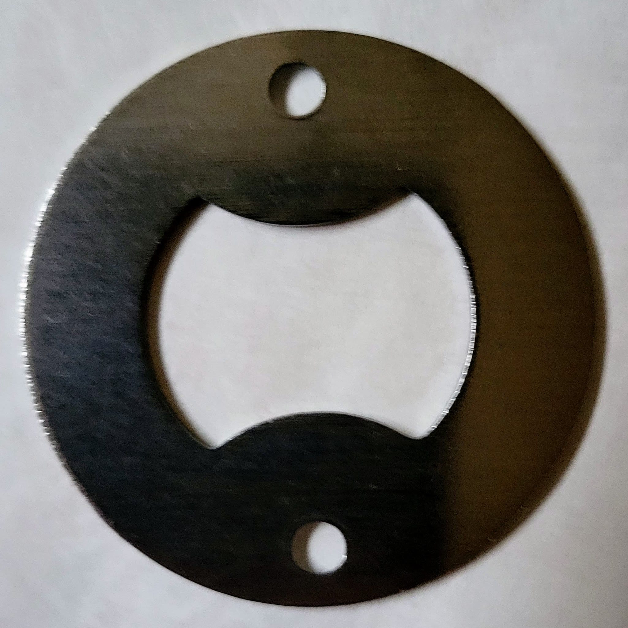 Lot of 5 Large Opening Insert Bottle Opener Stainless Steel 2" Round ...