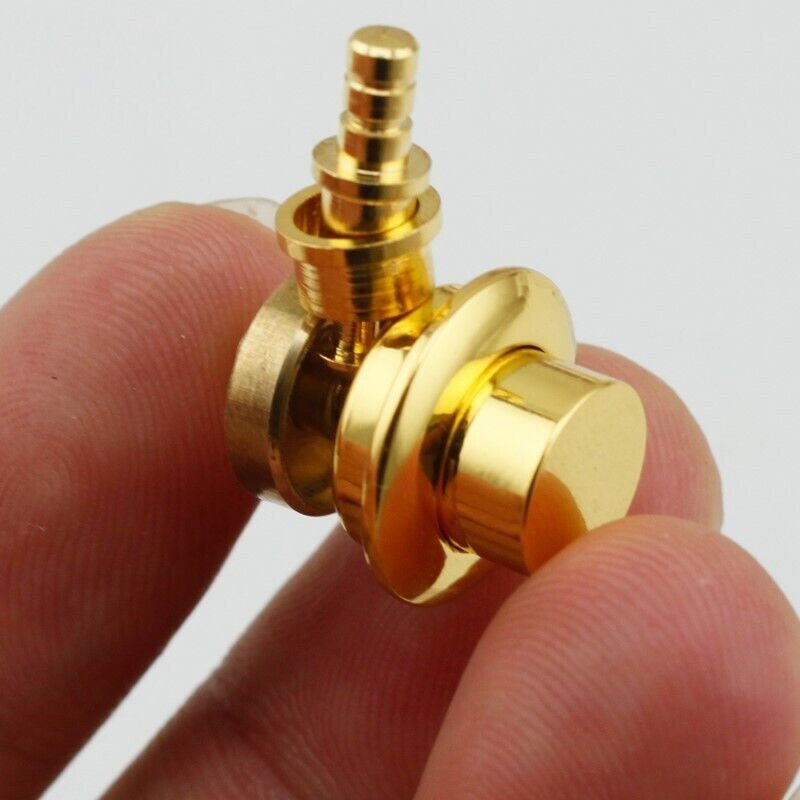 15mm 2x Brass Push Button Lock / Latch - Wooden Box, Humidor, Jewelry ...