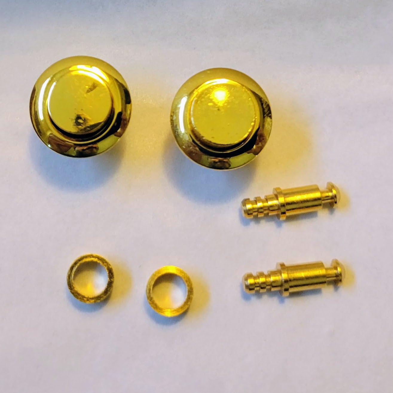 15mm 2x Brass Push Button Lock / Latch - Wooden Box, Humidor, Jewelry ...