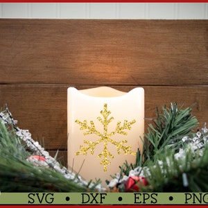 Cuttable Snowflakes SVG Bundle, Dxf, Eps, Png, Winter Svg, Christmas ...