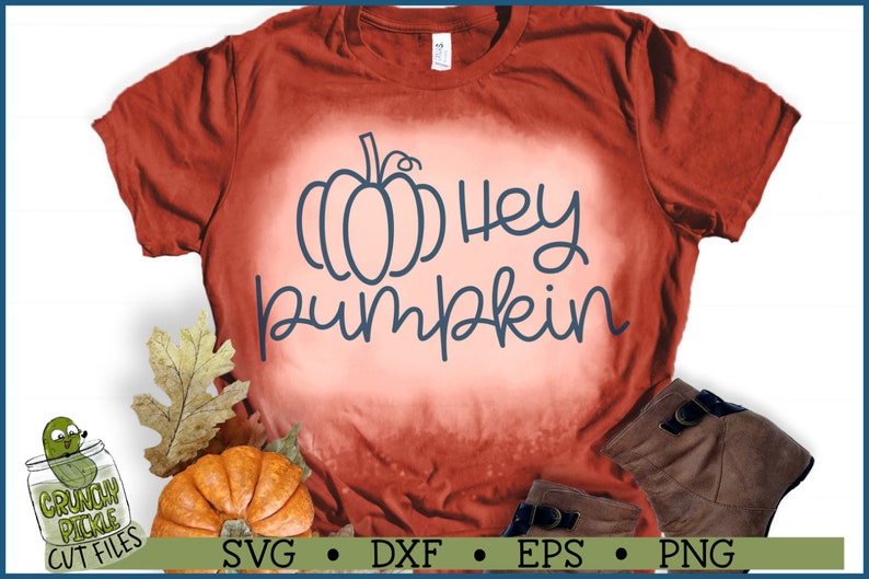 Hey Pumpkin Fall SVG File Dxf Eps Png Fall Quote Svg - Etsy