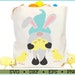 Easter Gnome With Chicks SVG File, Dxf, Eps, Png, Bunny Gnome Svg ...