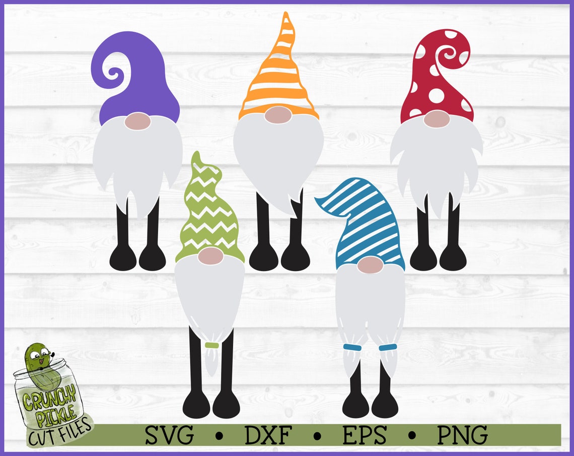 Everyday Tall Gnomes SVG File Dxf Eps Png Gnome Svg Tall - Etsy