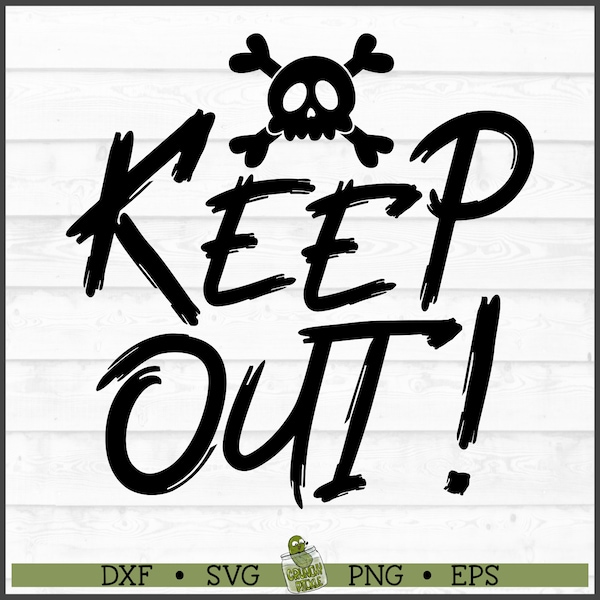 Keep Out Sign - Etsy