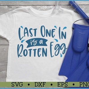 Last One in is a Rotten Egg Svg File, Dxf, Eps, Png, Pool Svg, Pool ...