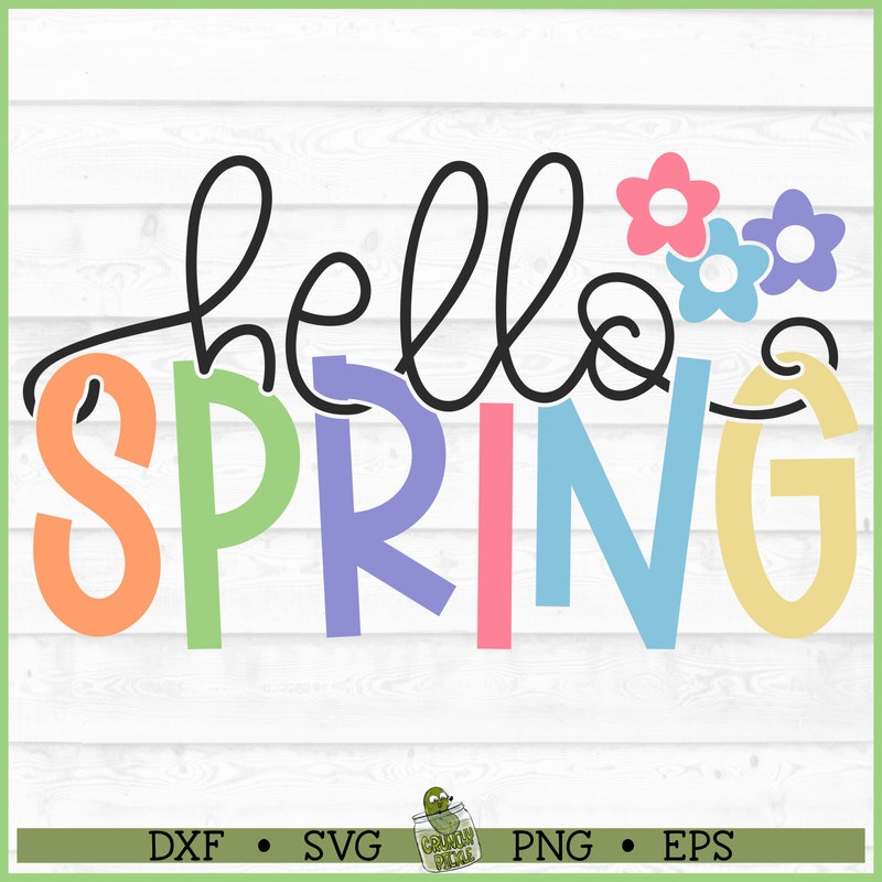Spring Svg Files - Etsy