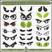 Spooky Eyes SVG File, Dxf, Eps, Png, Halloween Svg, Scary Eyes Svg ...
